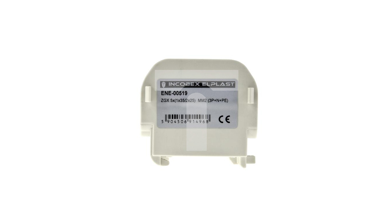 Listwa zaciskowa pięciopolowa ZGX 5x(1x35/2x25) mm2 (3P+N+PE) ENE-00519 ...
