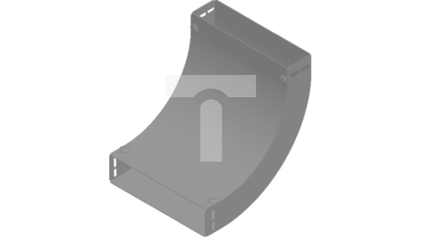 Łuk korytka 90 stopni LUPJ600H60 166314 – BAKS | TIM SA