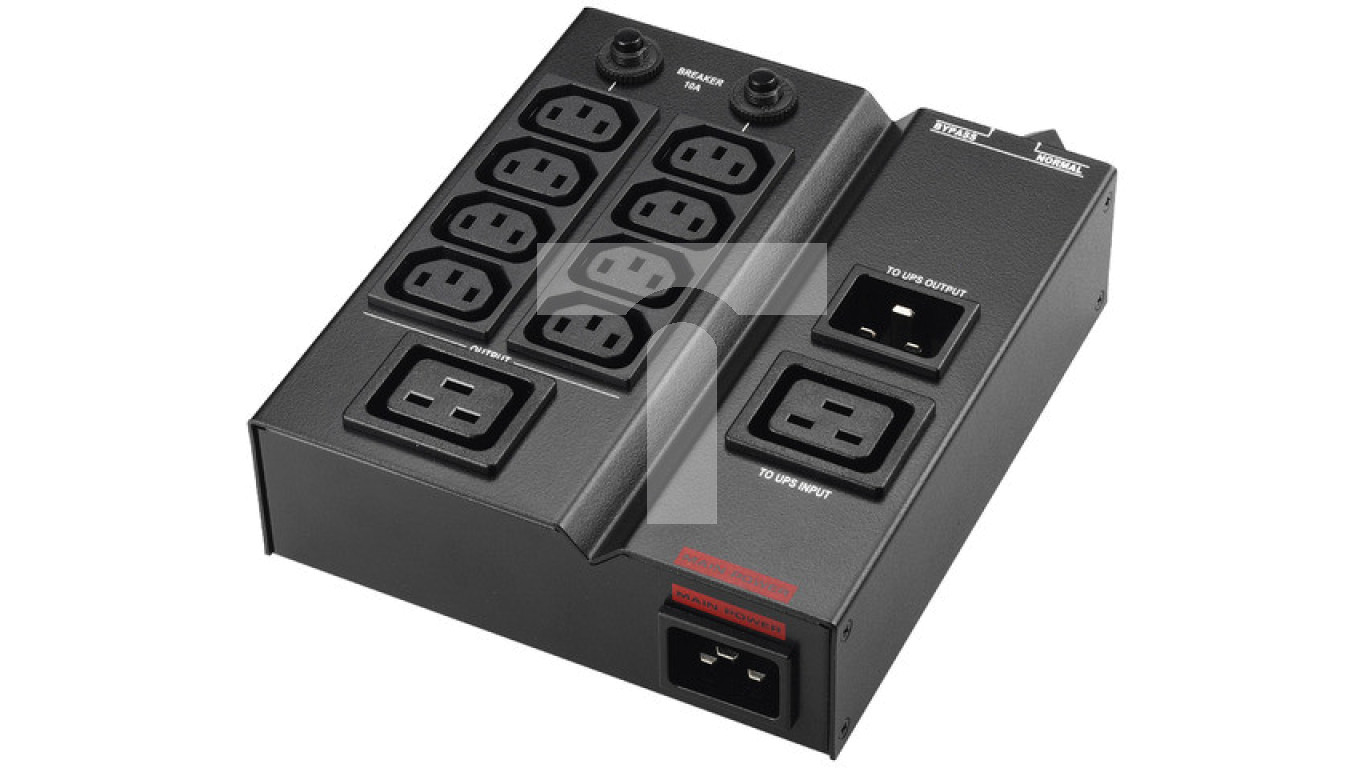 MAINTENANCE BYPASS SWITCH DLA UPS POWERWALKER DO 1-3KVA 8 X IEC C13 1X ...