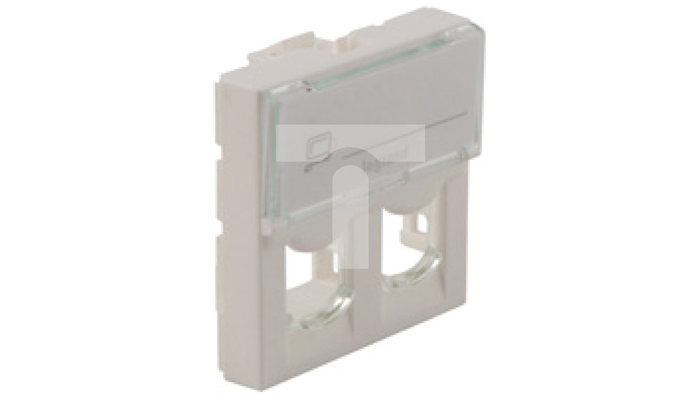 MOSAIC Adapter do złączy podwójnych RJ45 Systimax biały 078603 ...