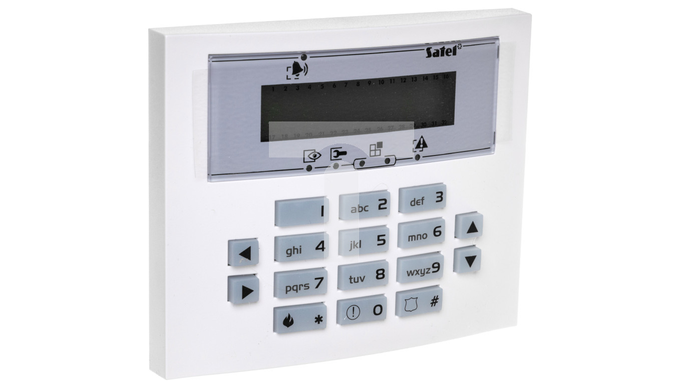 Manipulator LCD /niebieskie podświetlenie/ INTEGRA INT-KLCDS-BL – Satel ...