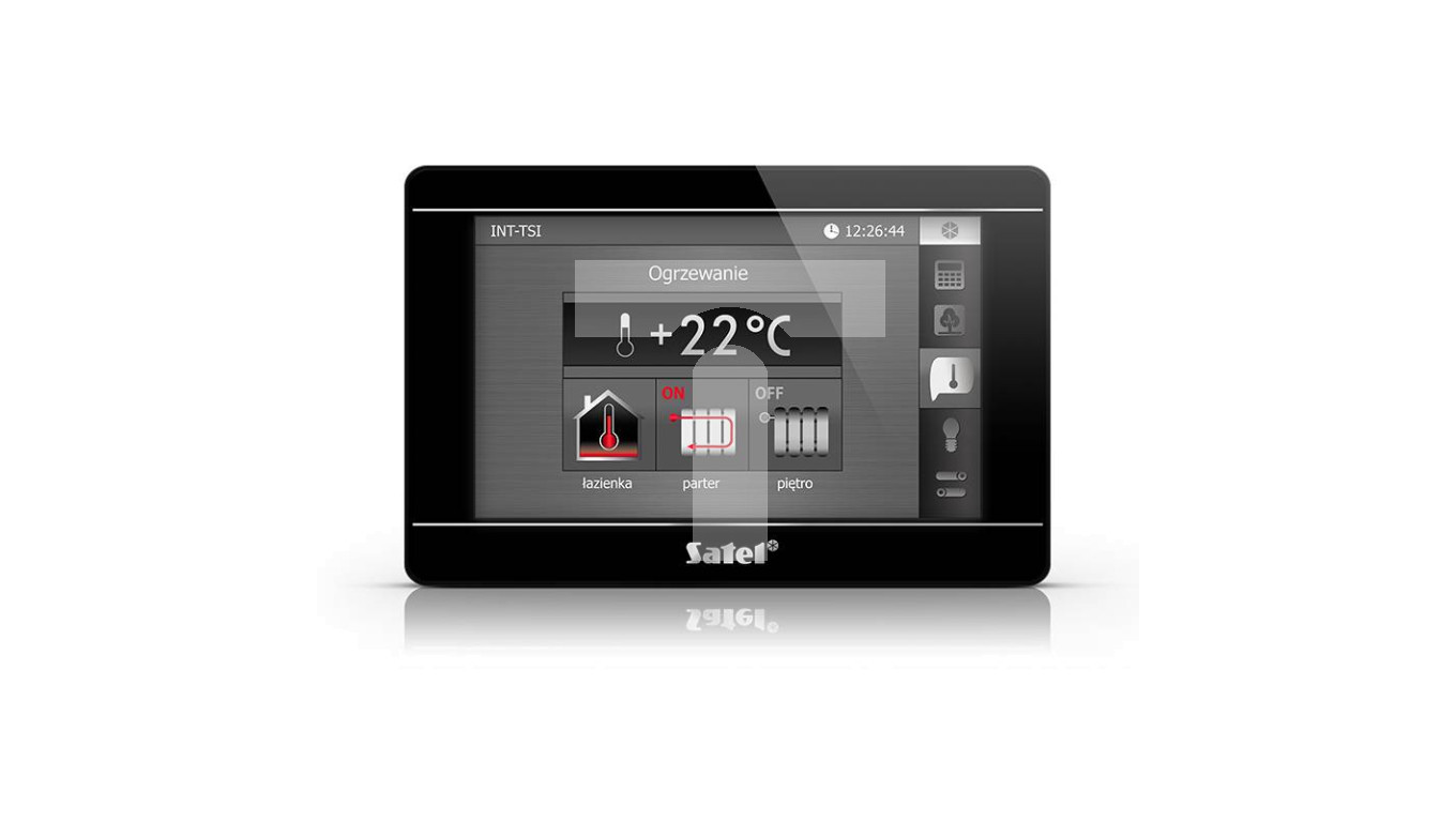 Manipulator z ekranem dotykowym 7 cali czarny INTEGRA INT-TSI-B – Satel ...