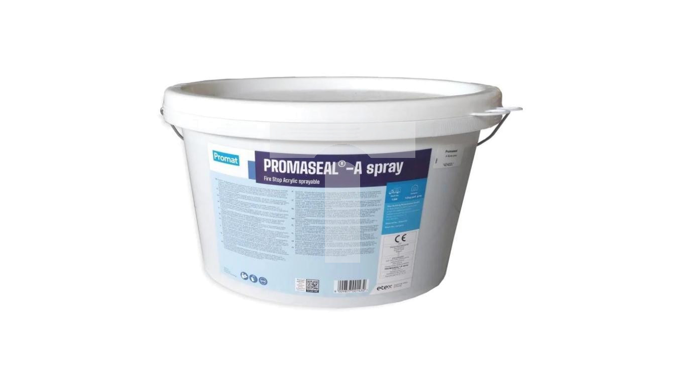 Masa ogniochronna PROMASEAL-A spray 12 kg – ETEX POLAND | TIM SA