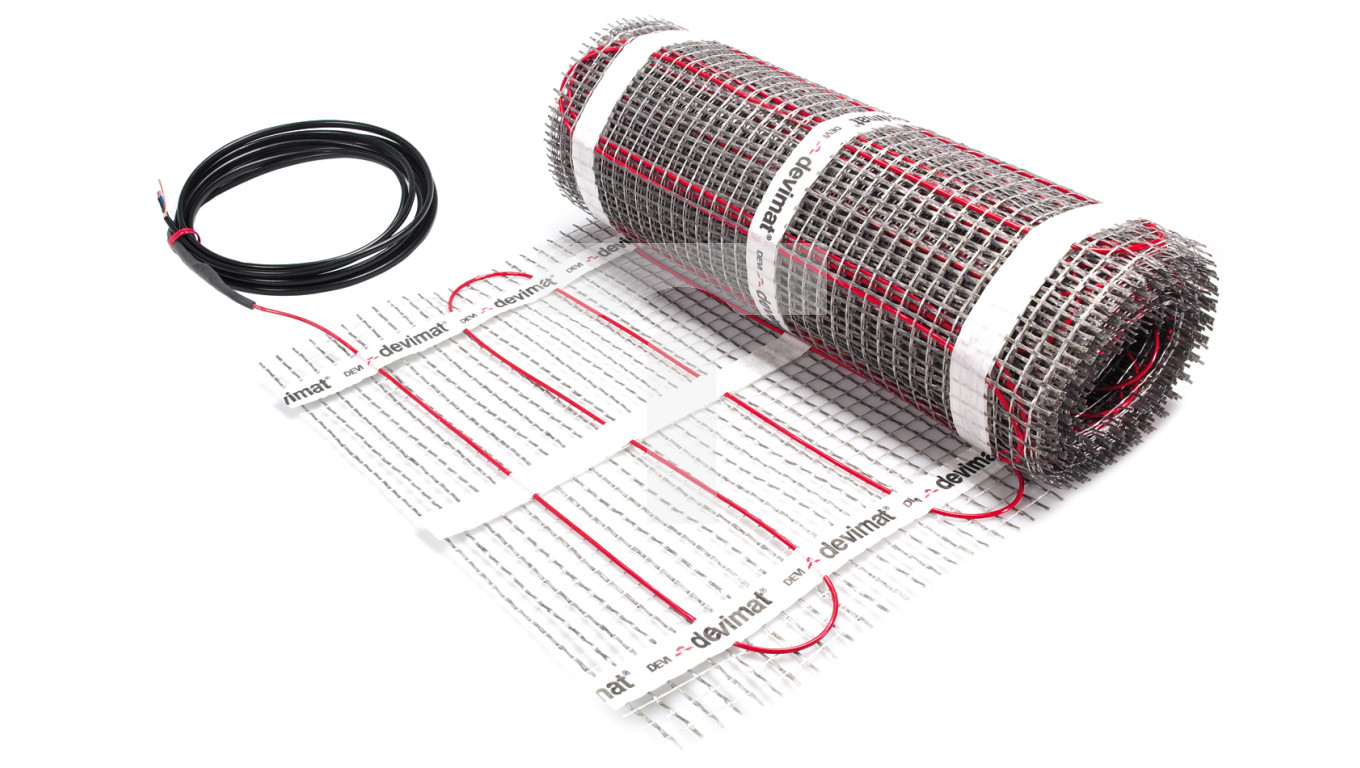 Mata grzejna do podłóg drewnianych DEVImat 100T 230V 100W/m2 2m2 140F0417 – DEVI - Danfoss | TIM SA