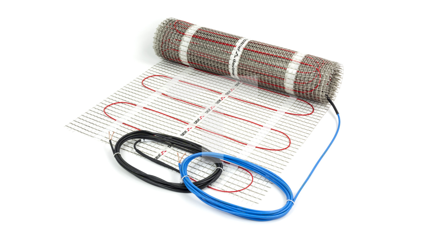 Mata grzejna dwustronnie zasilana DEVImat DSVF-150 150W/m2 3.5m2 140F0334 – DEVI - Danfoss | TIM SA