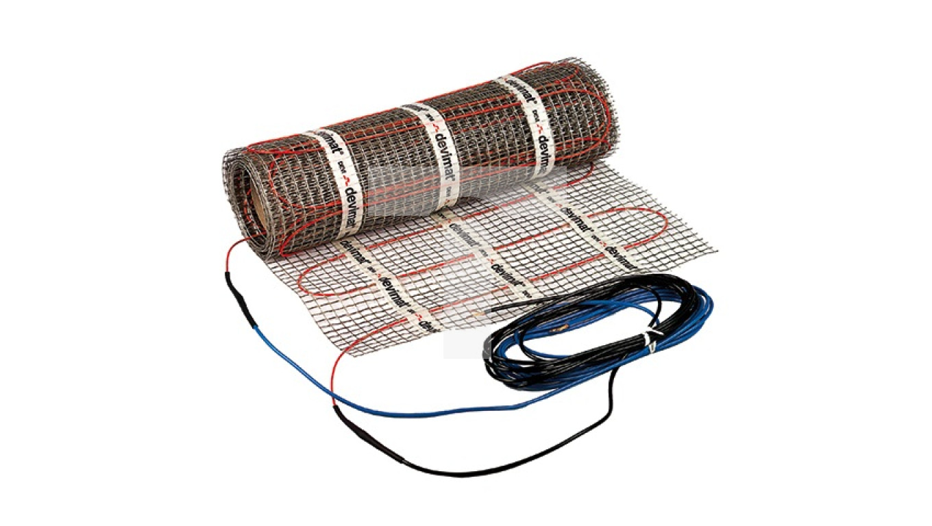 Mata grzejna dwustronnie zasilana DEVImat DSVF-150 150W/m2 6m2 140F0338 – DEVI - Danfoss | TIM SA