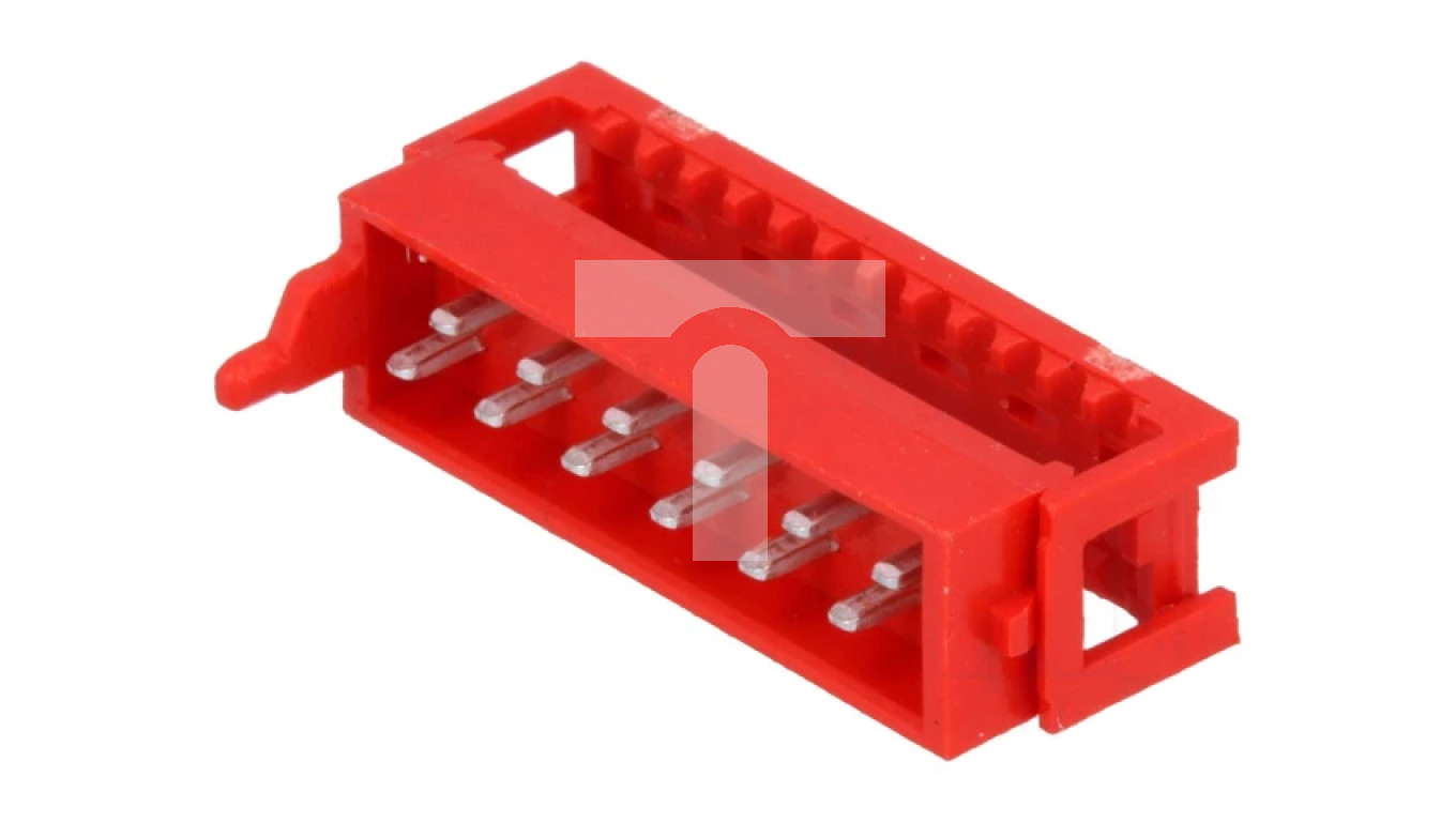 Micro-MaTch wtyk męskie 12-pin IDC na taśmę Układ 2x6 1,27mm 1-215083-2 ...