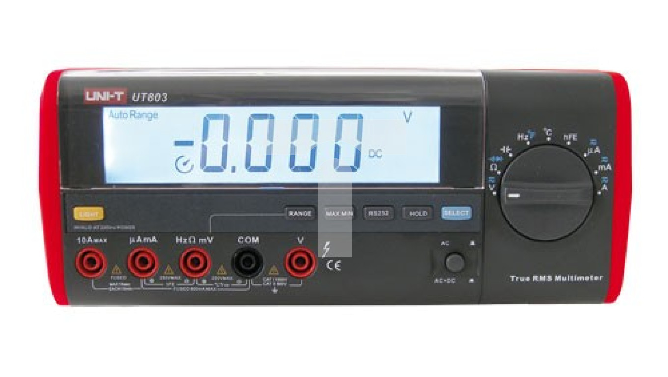 Miernik cyfrowy uniw. UT-803 laboratoryjny UT-803 – UNI-T | TIM SA