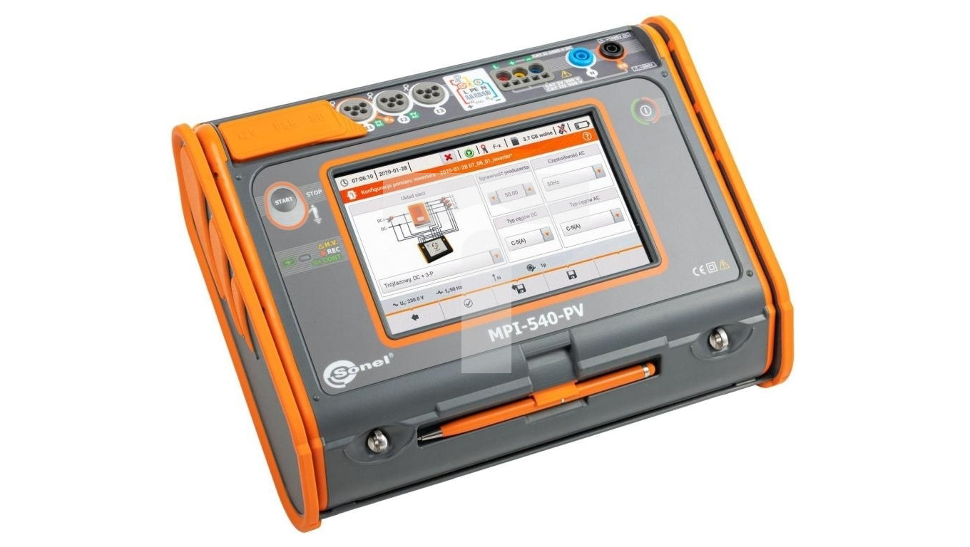 Miernik parametrów instalacji elektrycznych i fotowoltaicznych MPI-540-PV Solar WMPLMPI540PVIRM1 ...