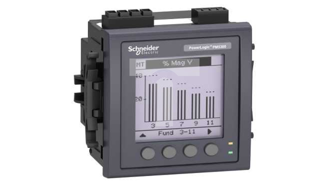 Miernik parametrów sieci (U, I, P, Q, f, PF, E) 5/1A przekładnik 100-415V AC tablicowy 96x96mm ...