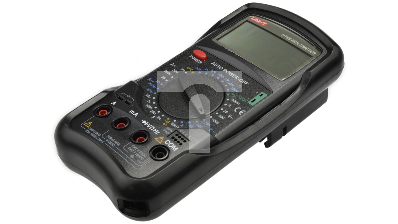 Miernik uniwersalny HQ z pomiarem pojemności multimetr cyfrowy LCD UT55 UNI-T – UNI-T | TIM SA