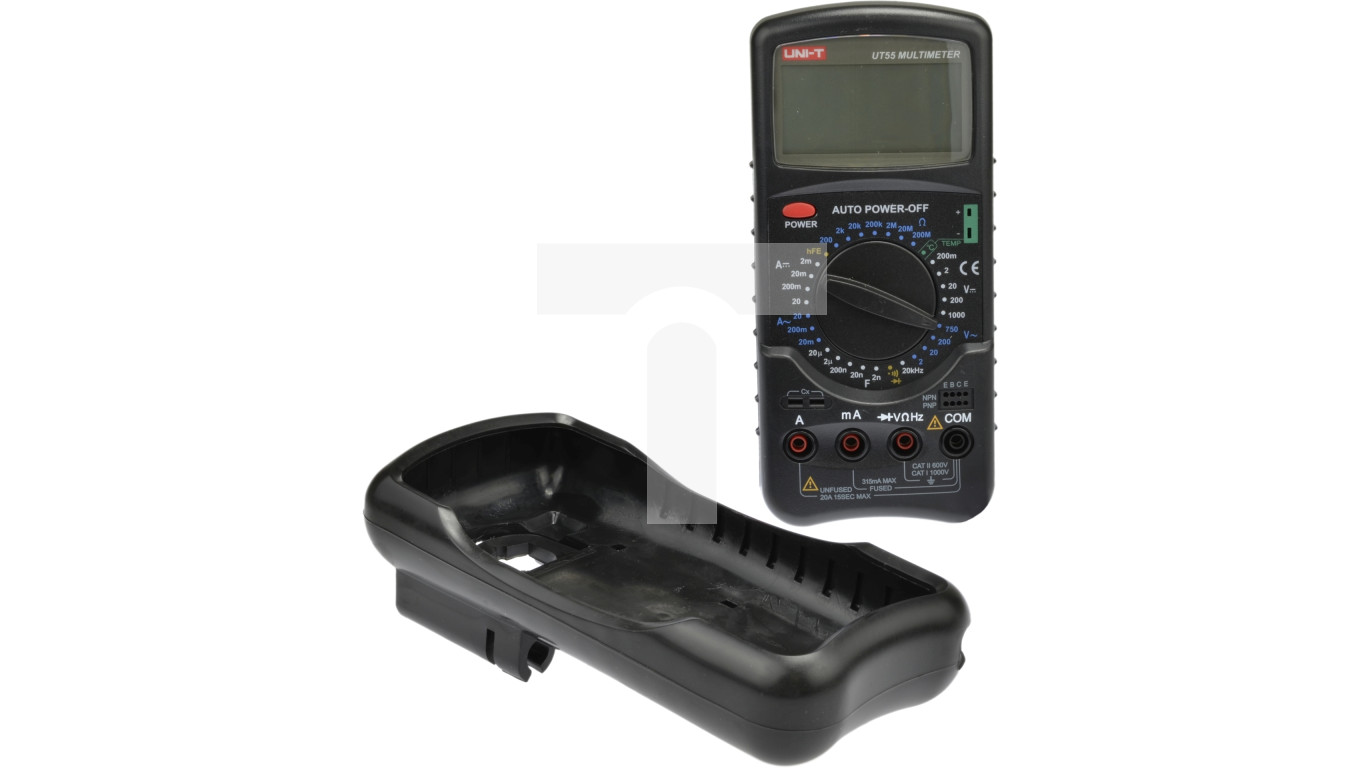 Miernik uniwersalny HQ z pomiarem pojemności multimetr cyfrowy LCD UT55 UNI-T – UNI-T | TIM SA