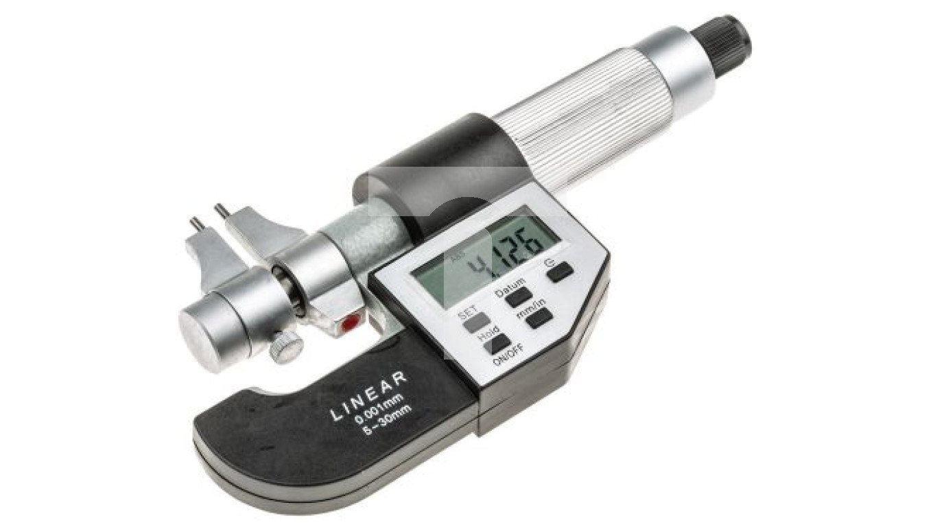 Mikrometr, typ: Wewnętrzny, dokł. 0.003 mm, rozdz. 0.001 mm, zakres: 5 ...