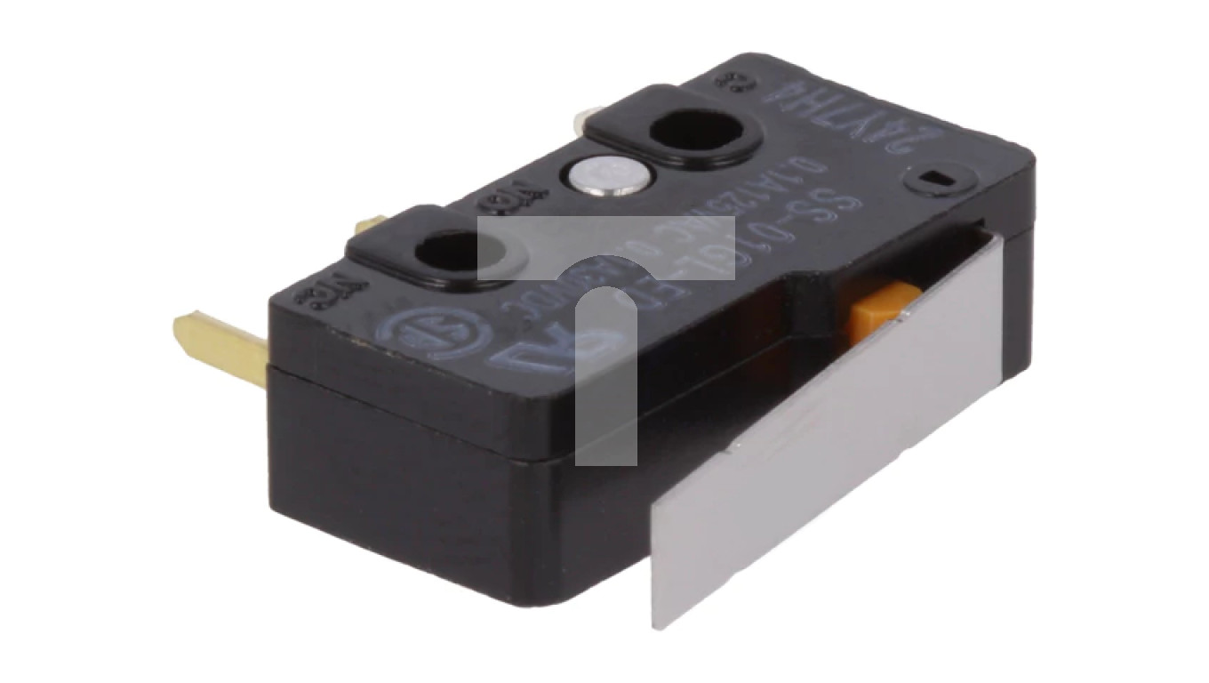 Mikroprzełącznik SNAP ACTION z dźwignią SPDT 0,1A/125VAC SS-01GL-ED – OMRON Electronics Sp. z o ...