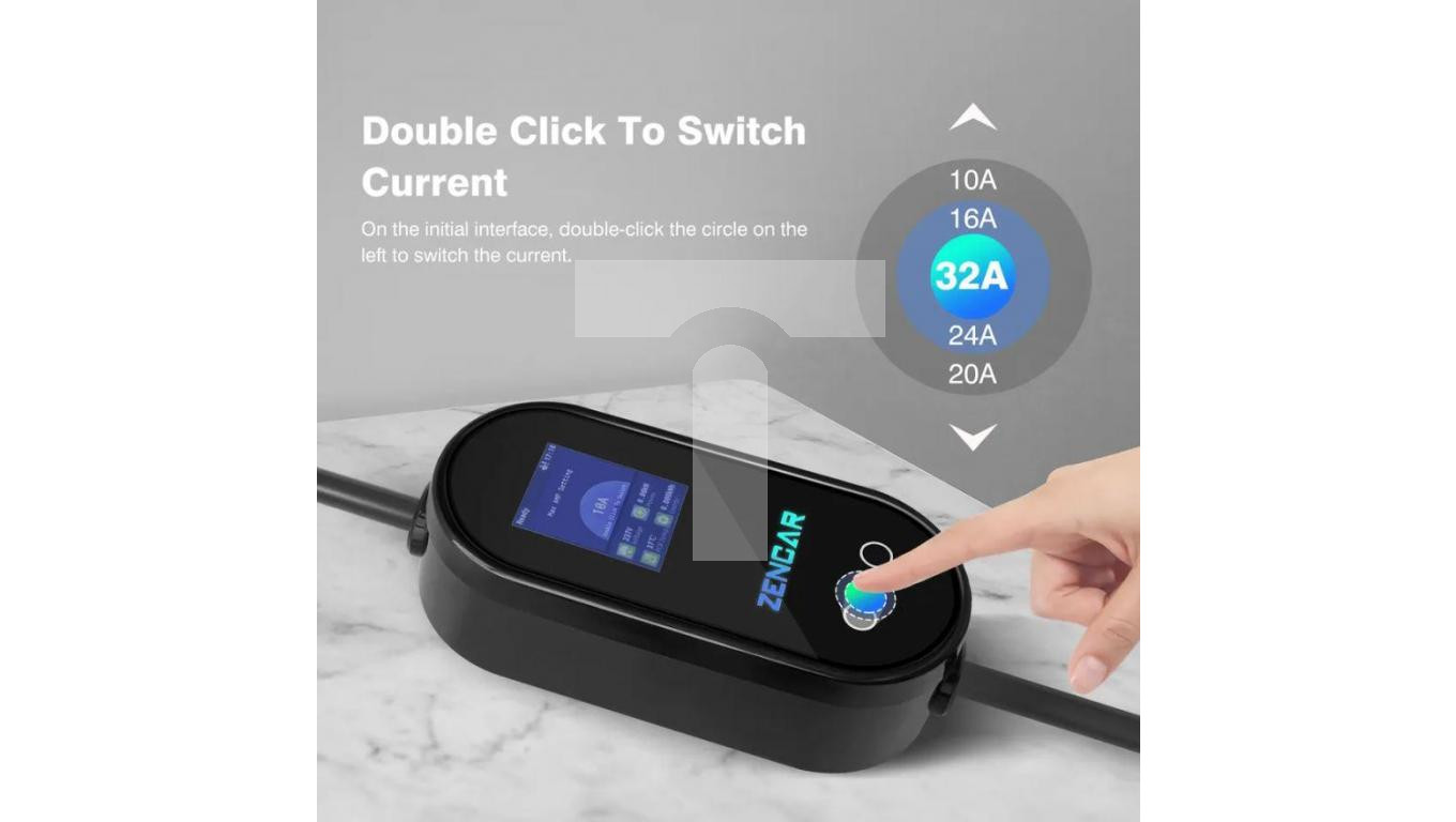 Mobilna ładowarka EVSE Zencar Model D 7,4kW Typ1 5m – ElectricMobility ...
