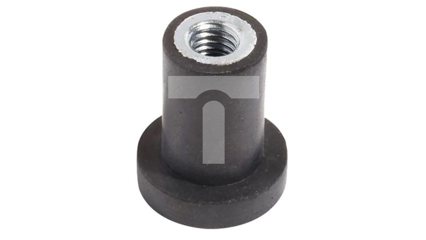 Mocowanie antywibracyjne, M3, Ø 12mm, H 16mm, 0.4-5, materiał: Guma ...