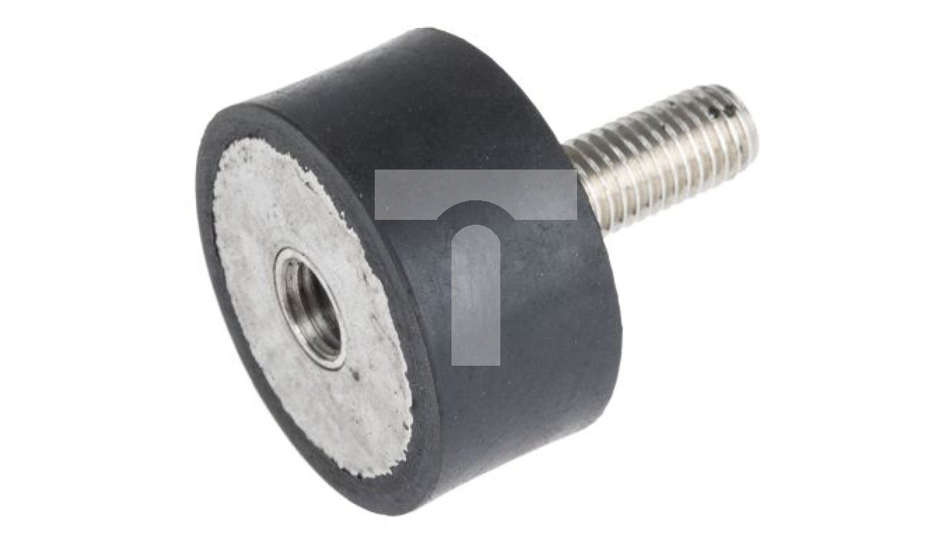 Mocowanie antywstrząsowe, M10, Ø 40mm, materiał: Guma naturalna 60Shore ...