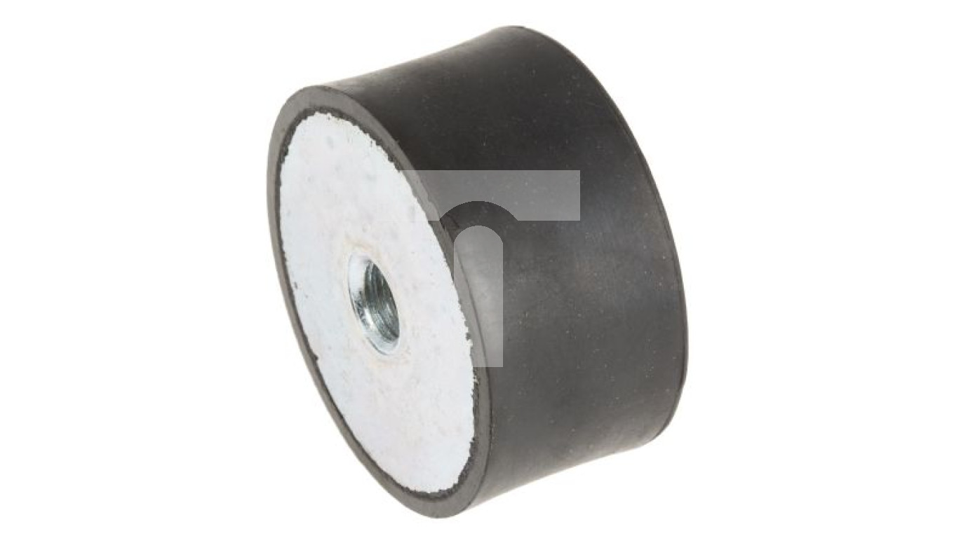 Mocowanie antywstrząsowe, M10, Ø 50mm, materiał: Guma naturalna 60Shore ...