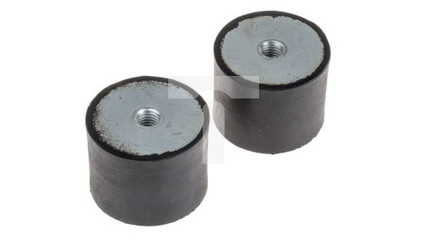 Mocowanie antywstrząsowe, M10, Ø 50mm, materiał: Guma naturalna 60Shore ...