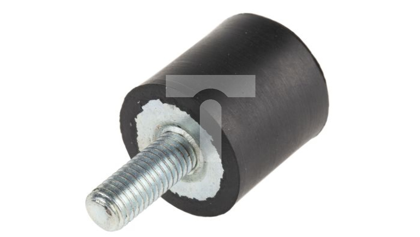 Mocowanie antywstrząsowe, M8, Ø 25mm, materiał: Guma naturalna 70Shore ...