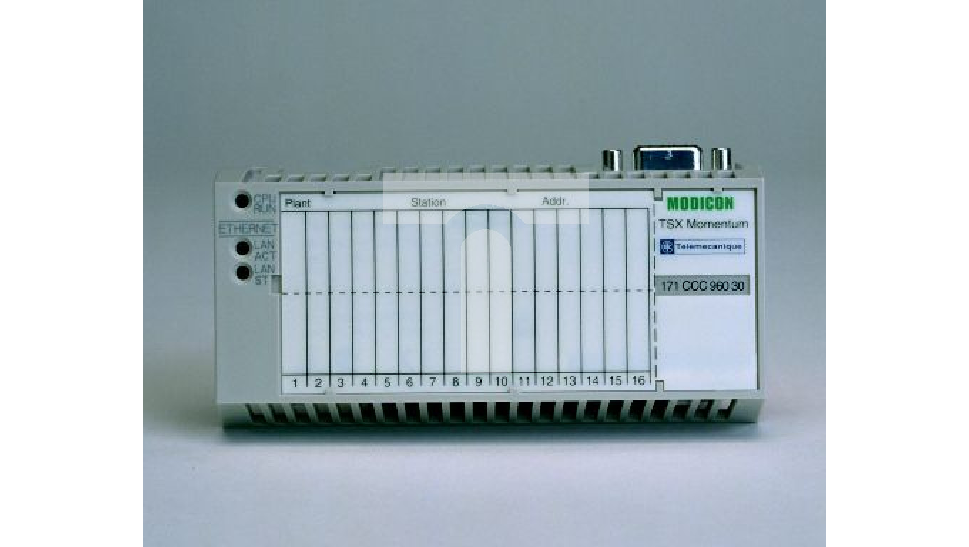 Modicon Momentum, adapter komunikacyjny Ethernet, 10 Mbit/s 170ENT11002 ...