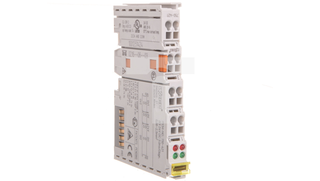 Moduł 2DI 24V DC 3,0ms z diagnostyką 750-421 – WAGO | TIM SA Moduł 2DI 24V DC 3,0ms z diagnostyką 750-421 – WAGO | TIM SA