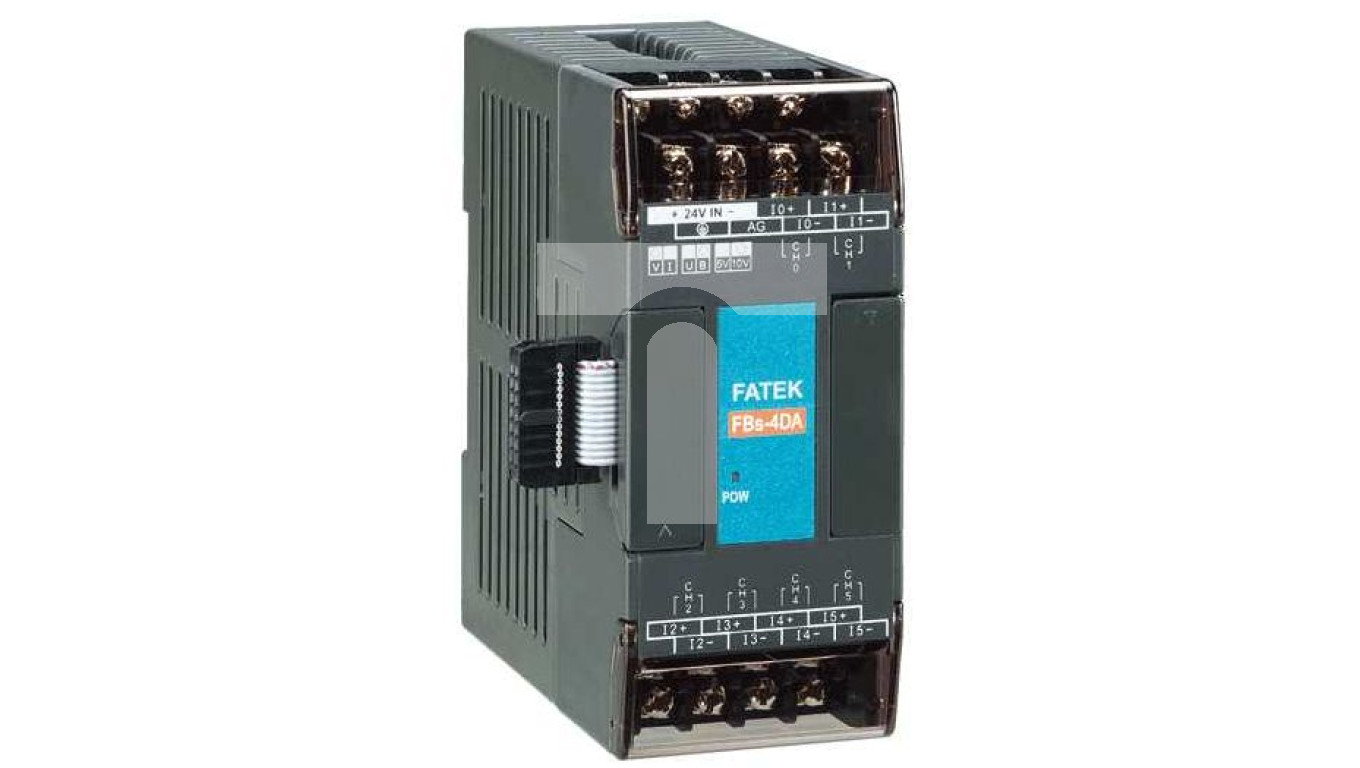 Moduł 4 wyjścia analog 14 bitów FBs-4DA – Fatek | TIM SA