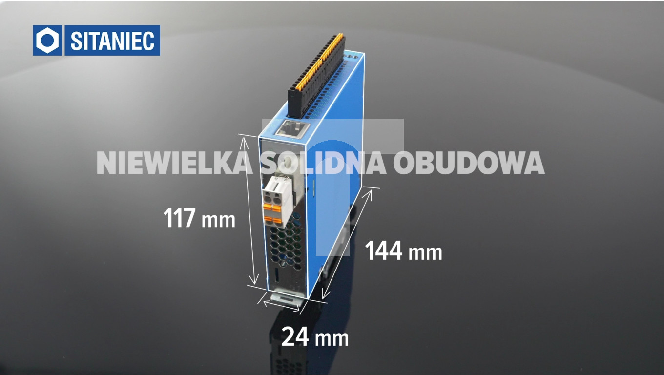 Moduł 8 wejść i 8 wyjść cyfrowych 24V DC 10DM8801 – SITANIEC TECHNOLOGY ...