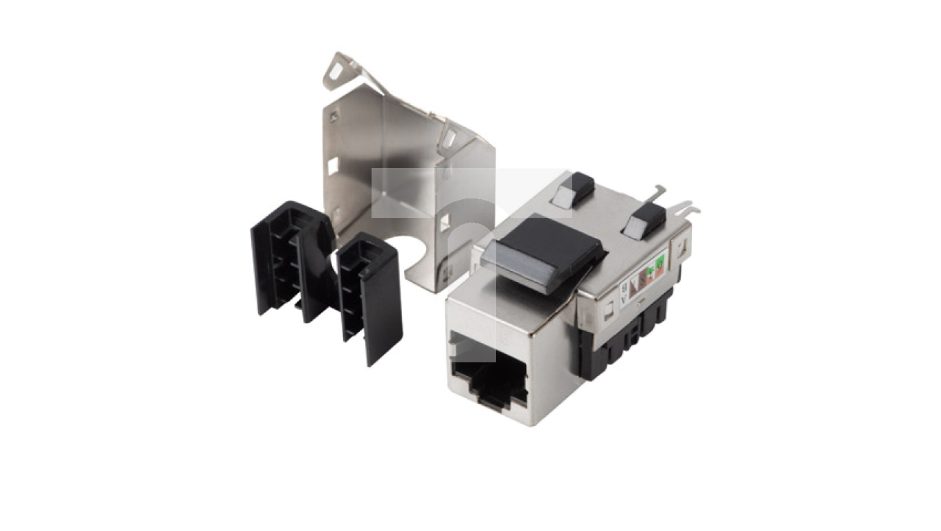 Moduł Keystone RJ45-LSA FTP kat6 90st do puszki montażowej LANBERG KSF6 ...