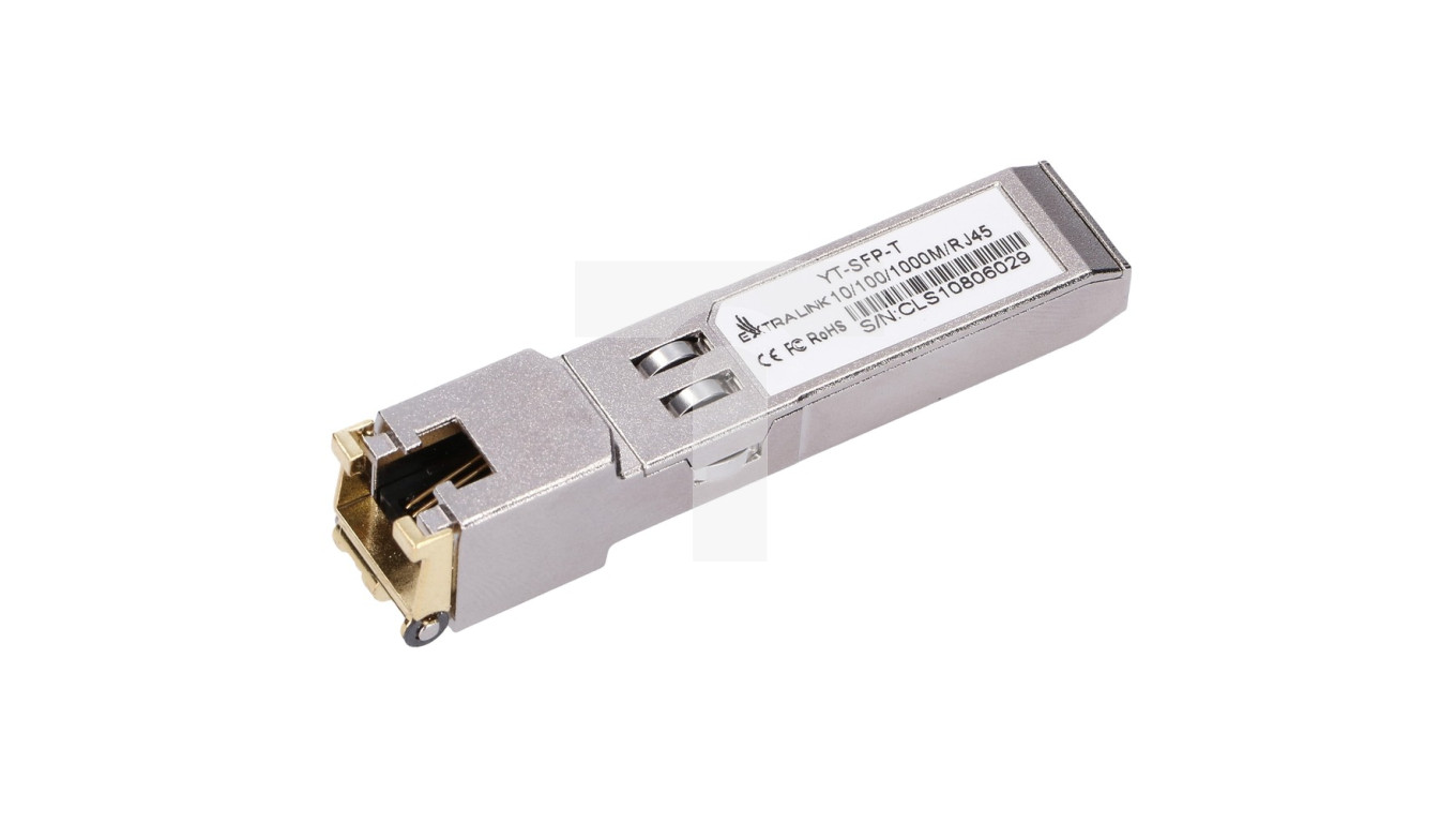 Moduł SFP do RJ45 1,25Gbps, 1000BASE-T, 100m, dedykowany dla HP/ARUBA ...