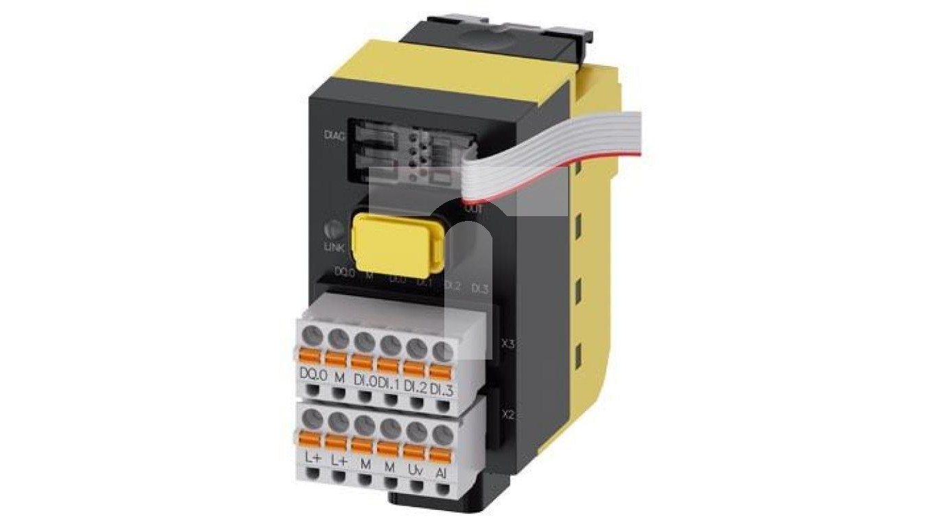 Moduł interfejsowy failsafe Profinet 1DQ 4DI 1AI 24V DC przył ...