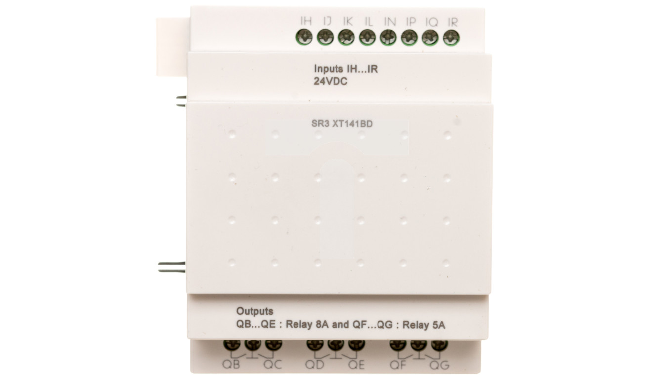 Moduł rozszerzeń 8 wejść D/6 wyjść P 24V DC SR3XT141BD – Schneider | TIM SA