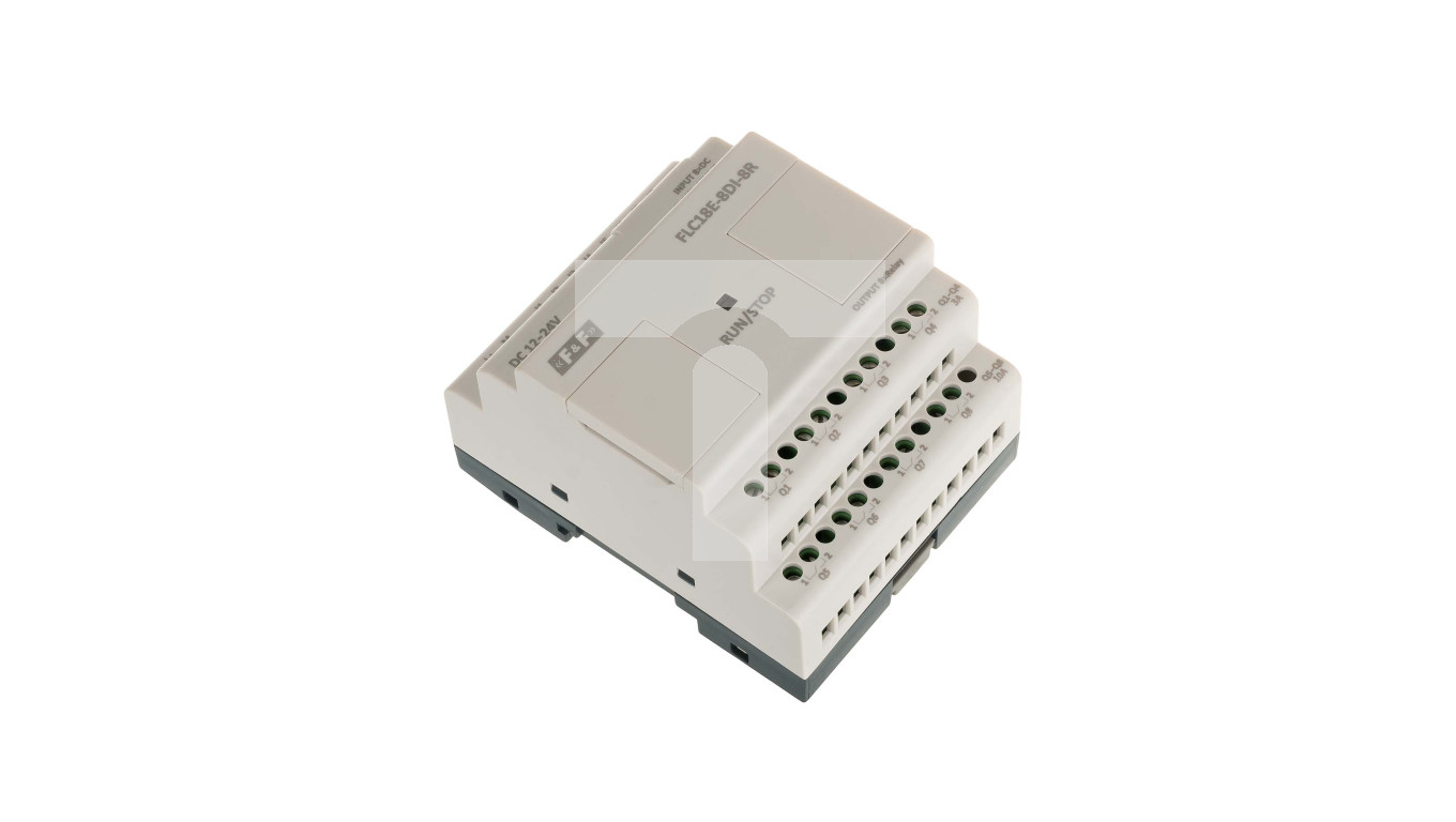 Moduł rozszerzeń wejść/wyjść analogowo-cyfrowych 8 DI 4AI 12-24V DC FLC18E-8DI-8R – F&F | TIM SA