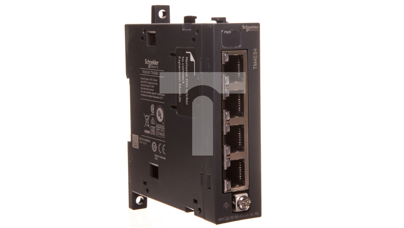Moduł sieciowy Ethernet switch TM4 Modicon TM4ES4 – Schneider | TIM SA