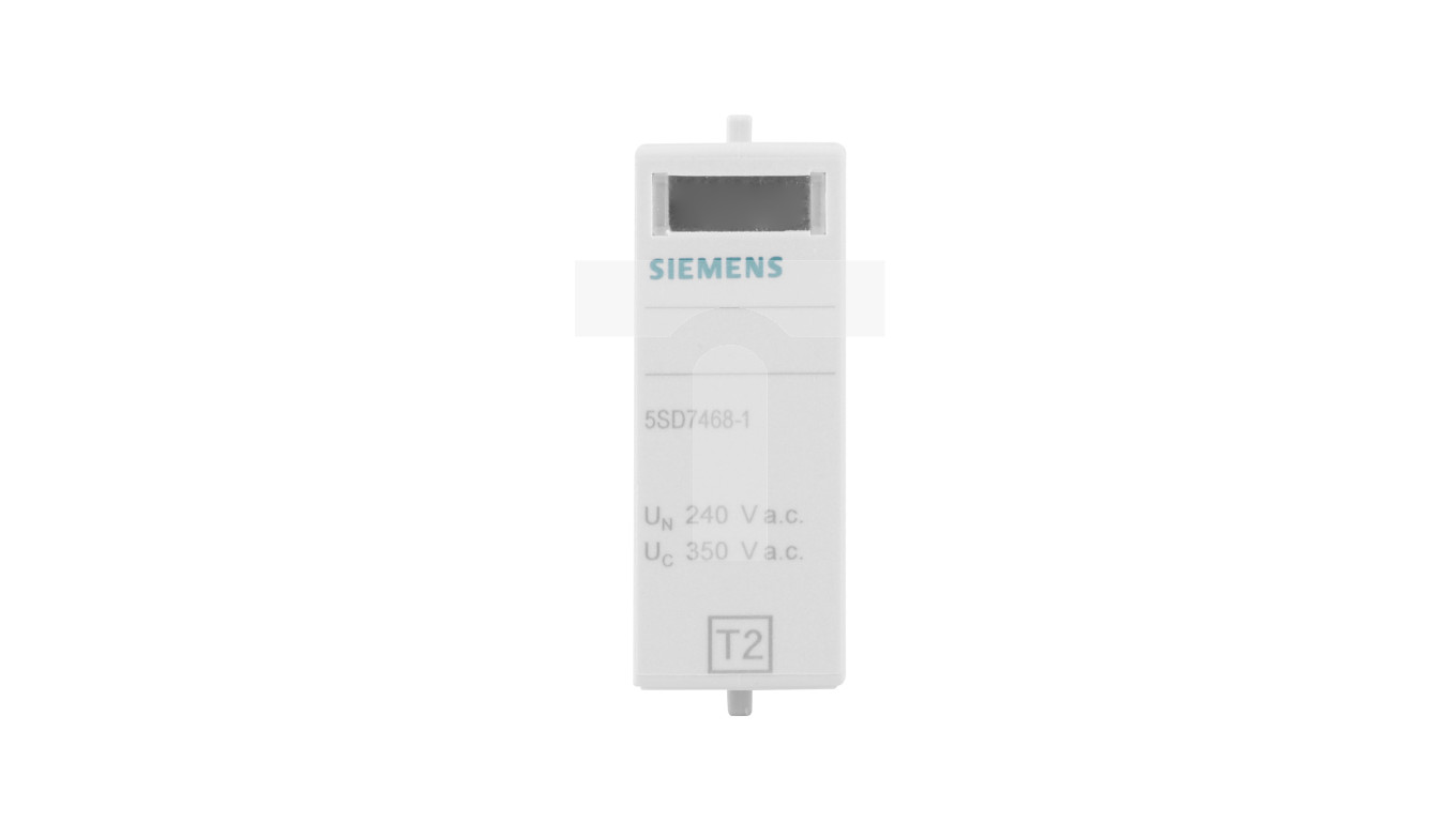 Moduł wtykowy L-N Typ 2 (C) Uc 350V dla ograniczników 5SD746. – SIEMENS ...
