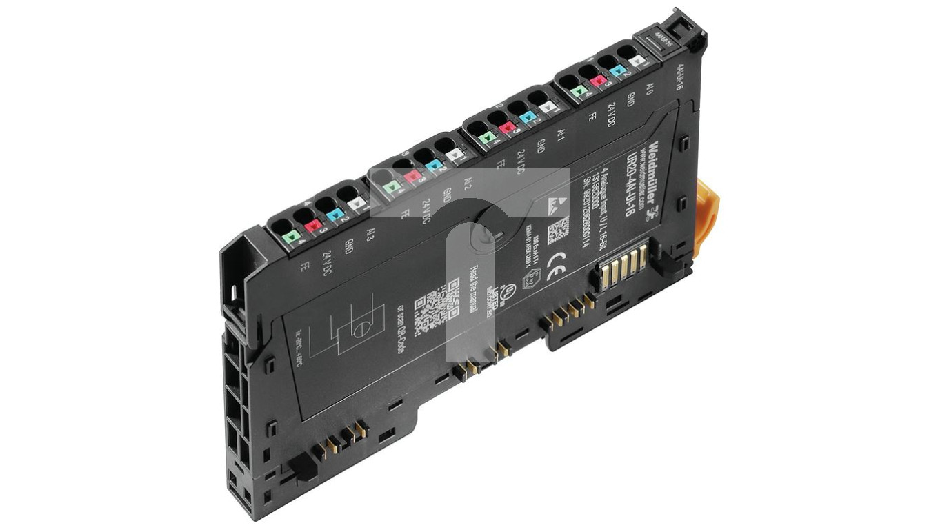 Moduł zdalnych wejść analogowych Fieldbus UR20-4AI-UI-16 1315620000 ...