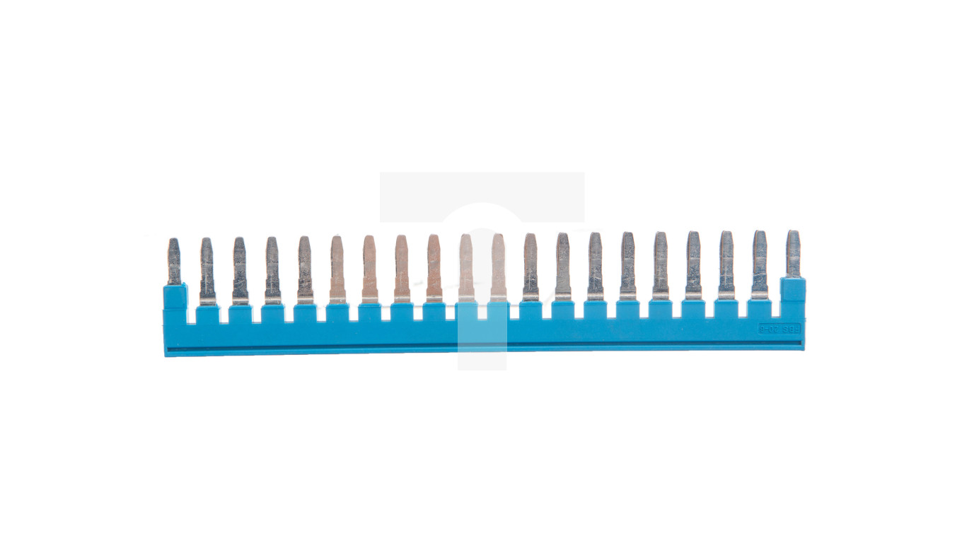 Mostek wtykany 20-biegunowy 6,2mm niebieski FBS 20-6 BU 3032208 ...