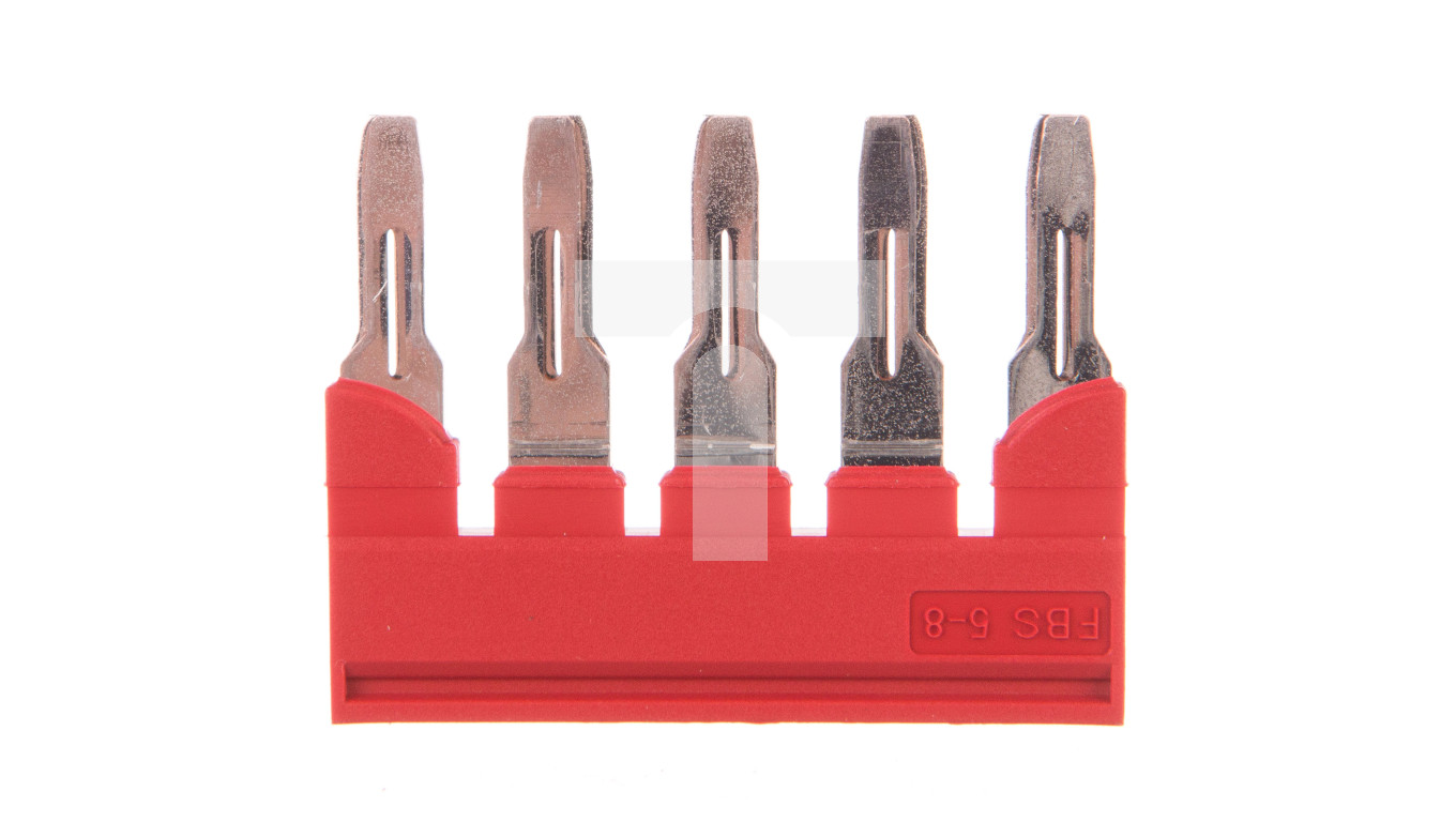 Mostek wtykany 5-torowy czerwony FBS 5-8 3030310 /25szt./ – PHOENIX ...