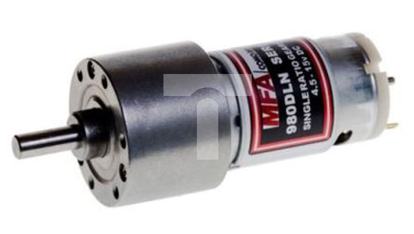 Motoreduktor DC, 840 mA, 7 W, 2.6 obr./min, 59 Ncm, RS PRO – RS ...