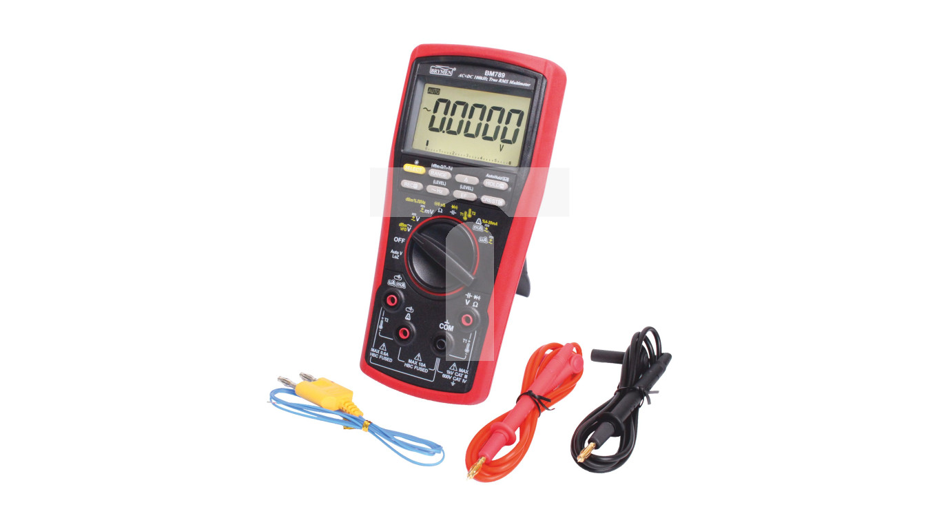 Multimetr AC/DC 100kHz TrueRMS Brymen BM789 – Brymen | TIM SA