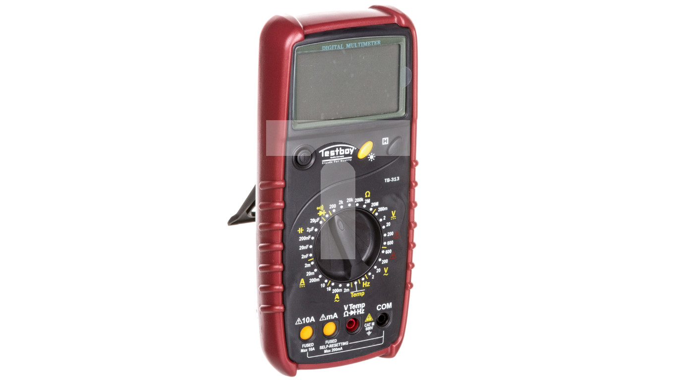 Multimetr cyfrowy wyświetlacz LCD CAT III 600V Testboy TB 313 – TESTBOY ...