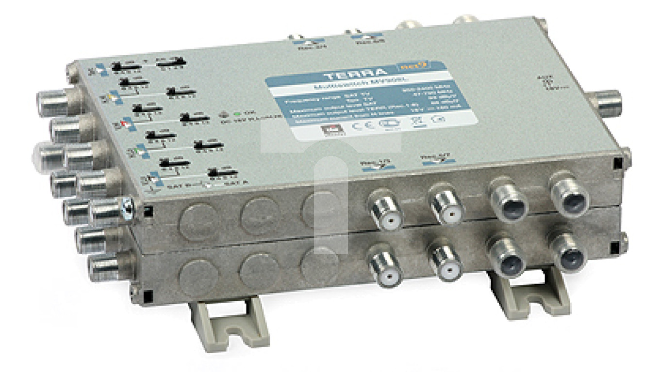 Multiswitch MV-908L TERRA klasa A, 9-wejściowy, 8-wyjściowy z aktywną ...