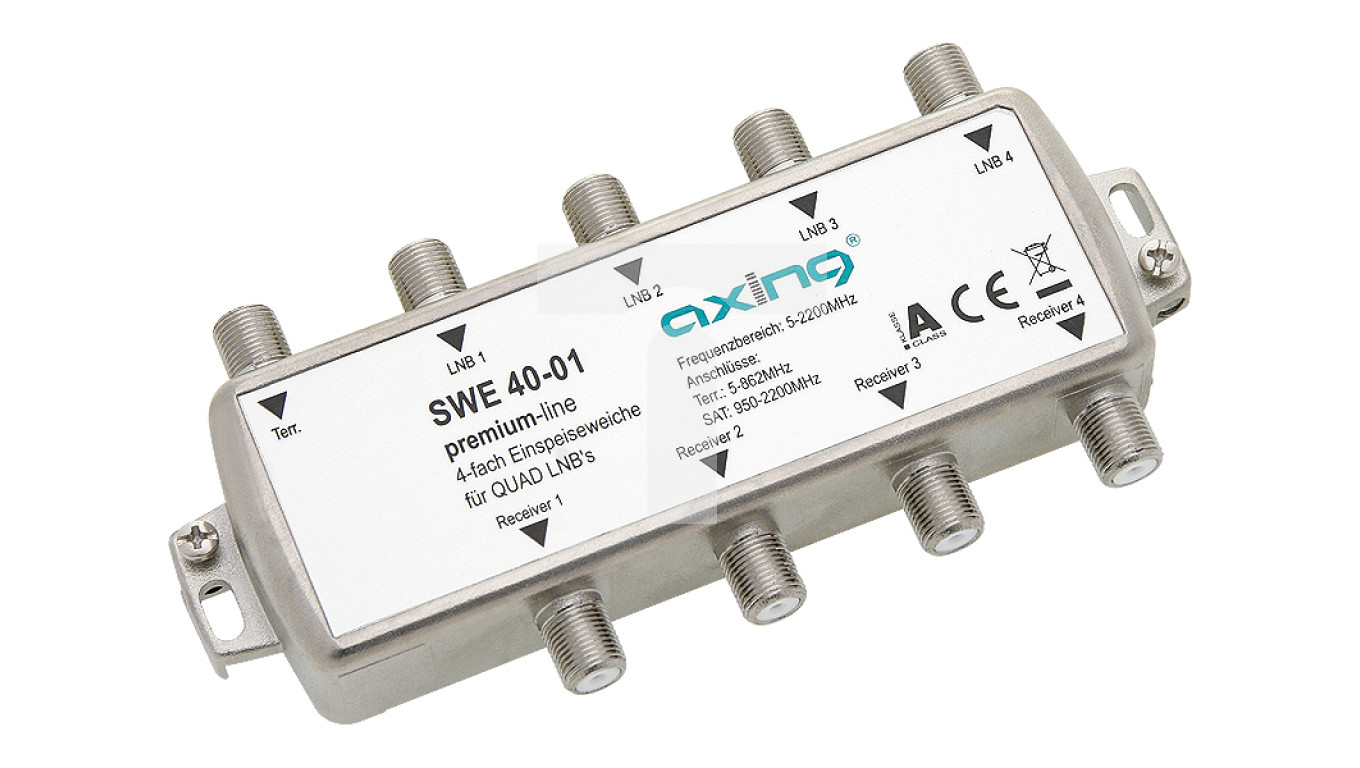 Multiswitch antenowy SWE 40-01 5/4 AXING – AXING AG | TIM SA