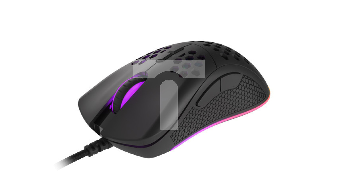 Mysz dla graczy GENESIS KRYPTON 550 lekka 8000DPI RGB czarna gamingowa ...