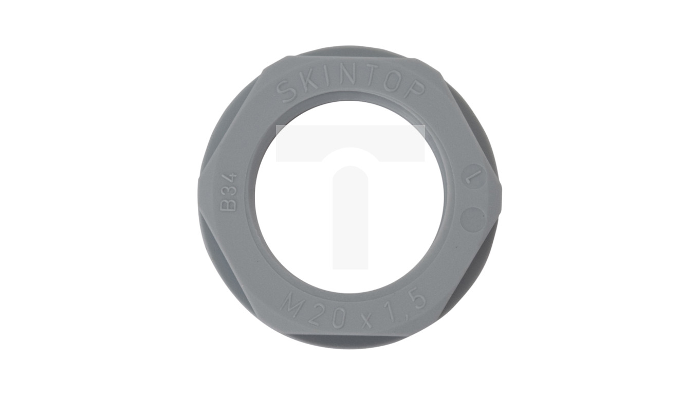Nakrętka poliamidowa M20 SKINTOP GMP-GL-M 20x1,5 ciemnoszara 53119020 ...