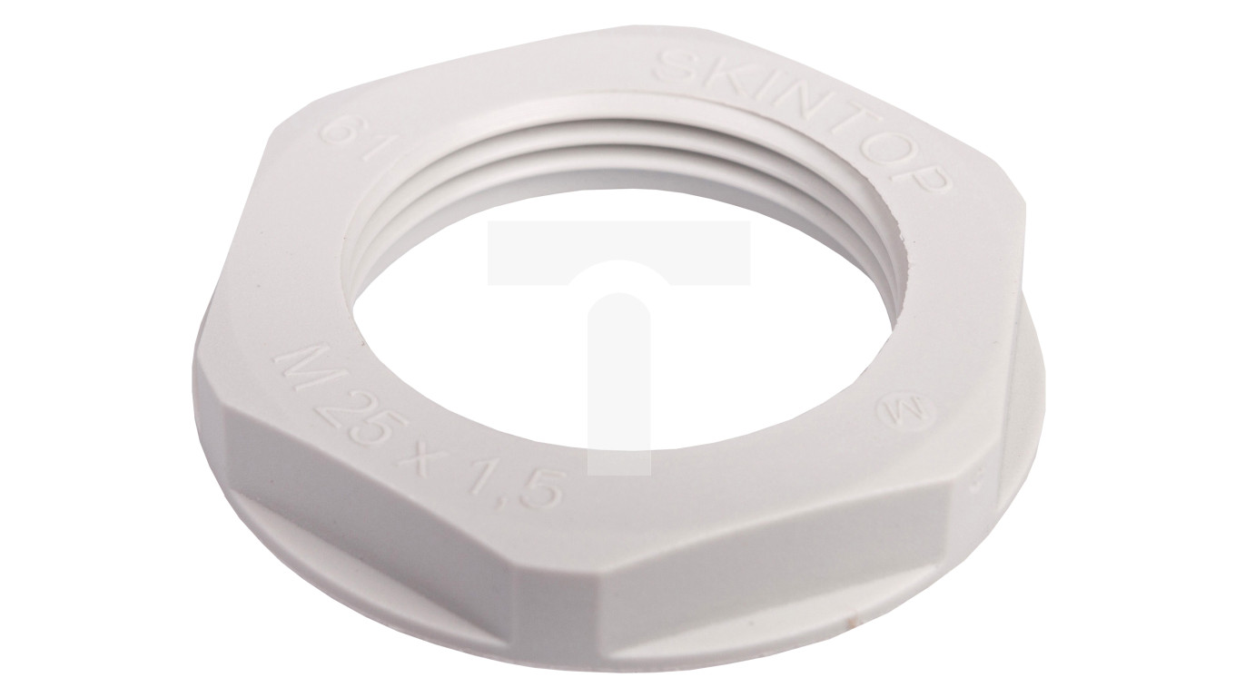 Nakrętka poliamidowa M25 SKINTOP GMP-GL-M 25x1,5 jasnoszara 53119033 ...