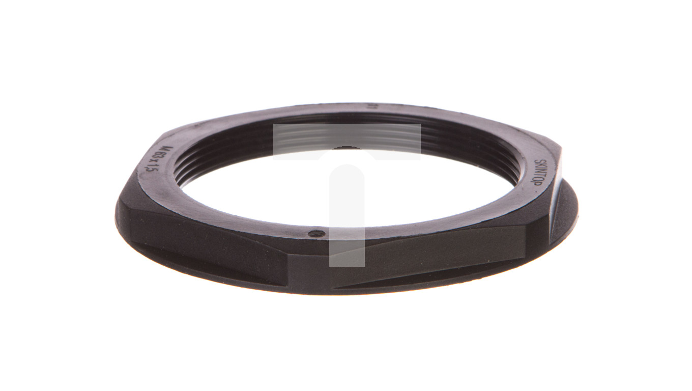 Nakrętka poliamidowa M63 SKINTOP GMP-GL-M 63x1,5 czarna 53119170 /25 ...