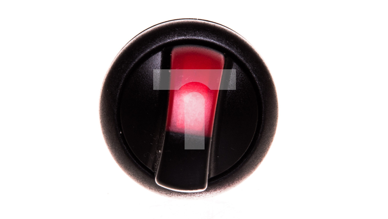 Napęd przełącznika 2 położeniowy czerwony z podświetleniem bez samopowrotu M22S-WRLK-R 216826 ...