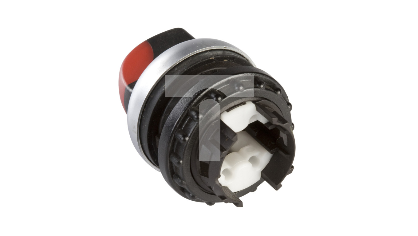 Napęd przełącznika 3 położeniowy czerwony z podświetleniem bez samopowrotu M22-WRLK3-R 216845 ...