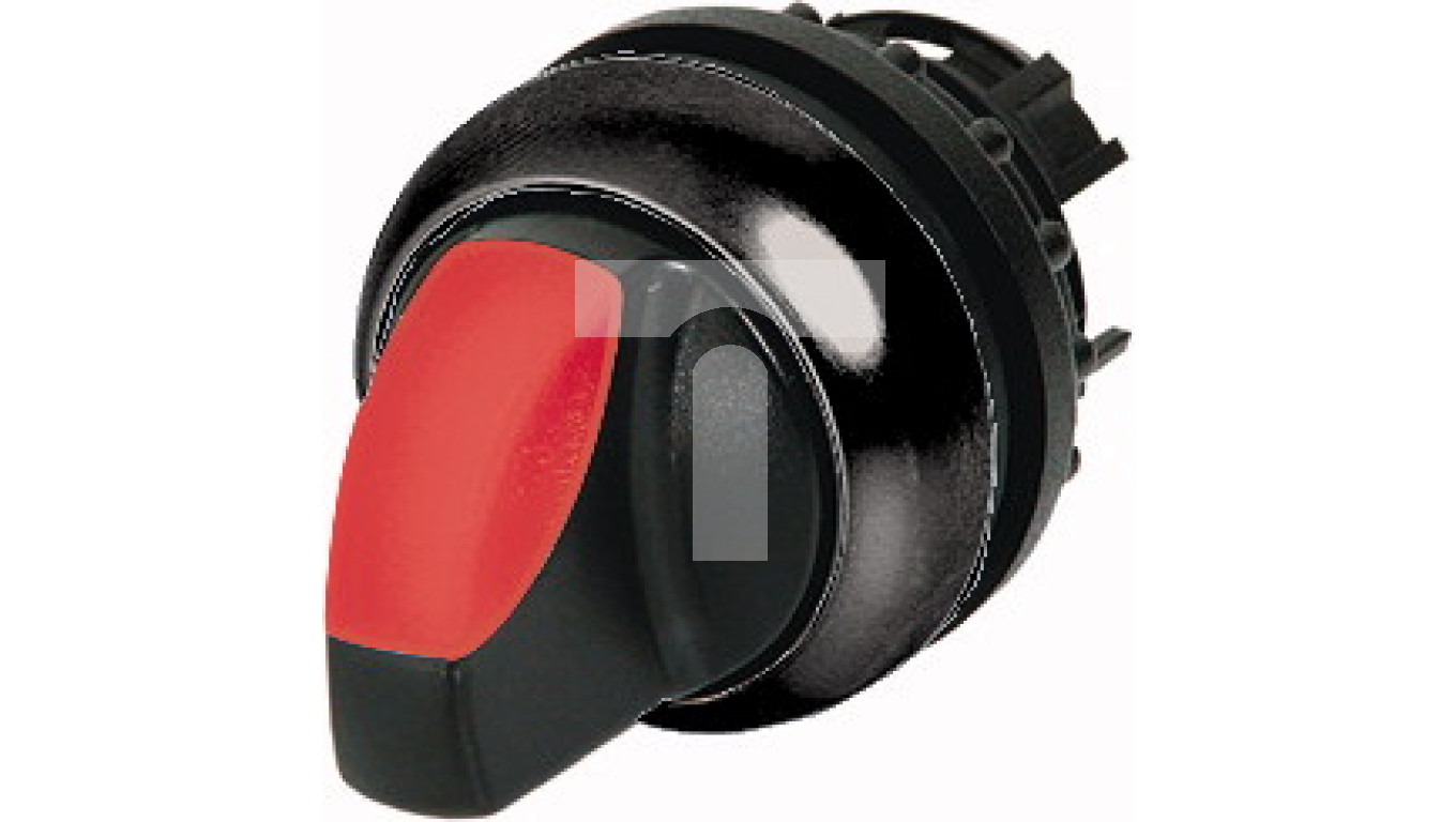 Napęd przełącznika 3 położeniowy czerwony z podświetleniem bez samopowrotu M22S-WRLK3-R 216846 ...